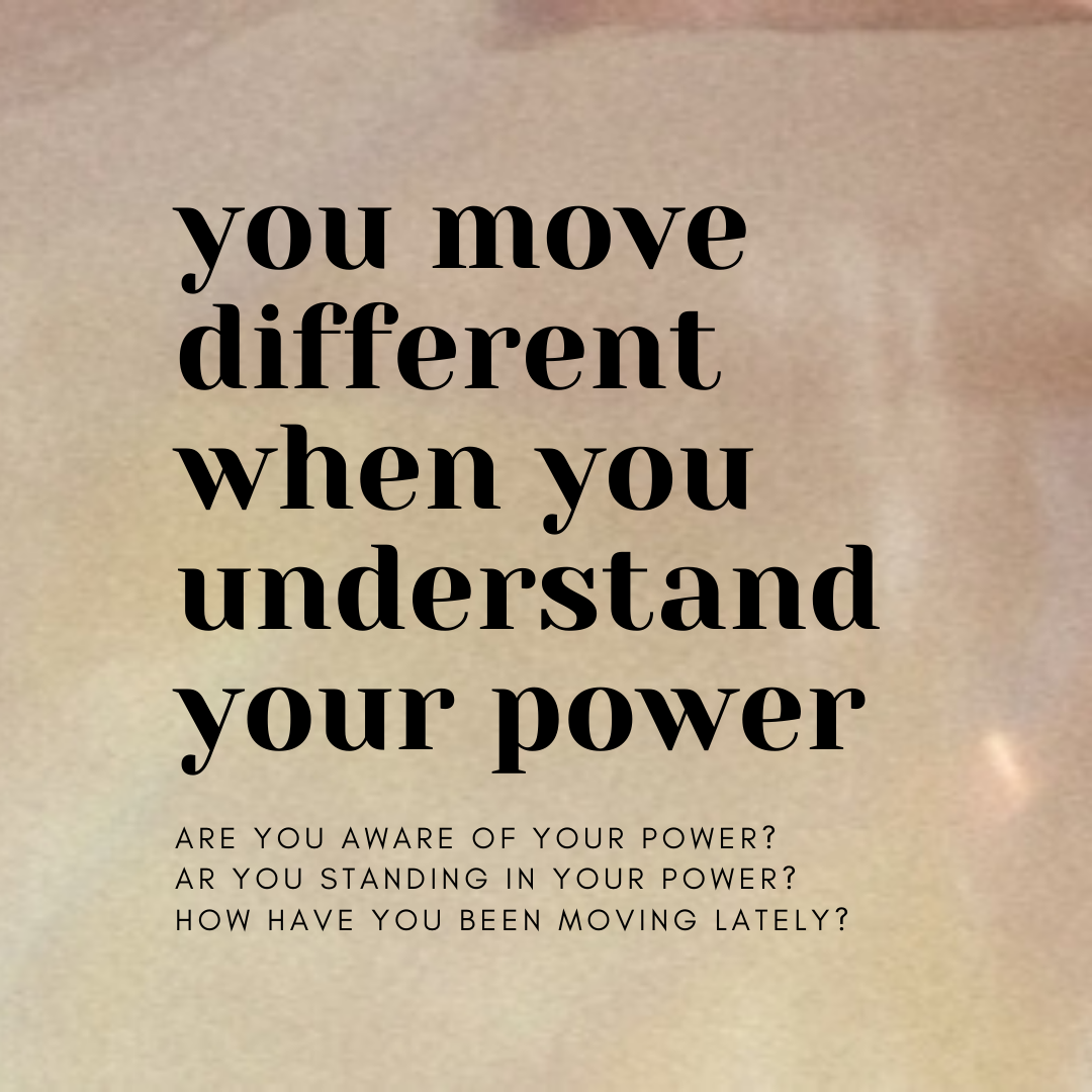 Understanding your power. - Emilie Almontes